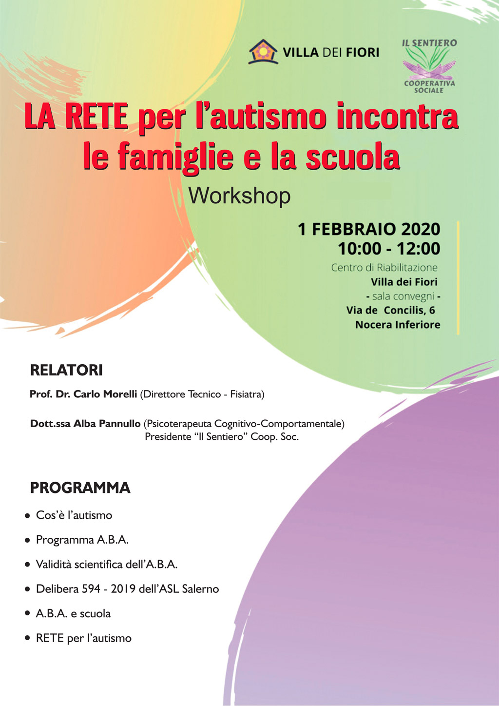 AUTISMO E A.B.A. - Villa Dei Fiori